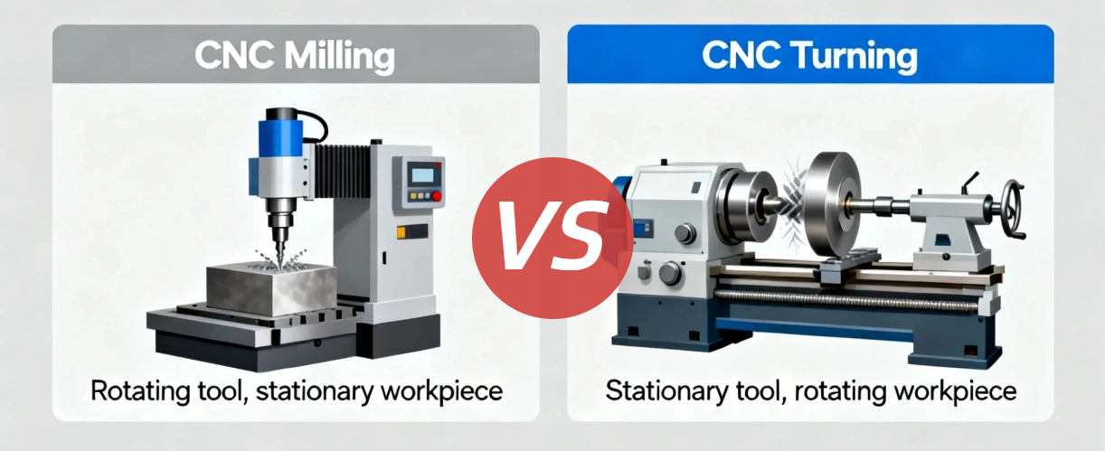 CNC Milling and Turning: What’s the Difference? - LEICHMAN