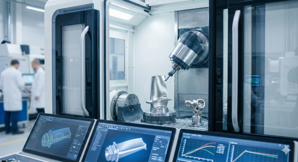 How a 5 Axis Machining Center Elevates Aerospace and Medical Production ...